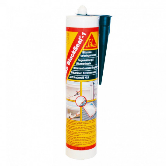 Sika BlackSeal-1 bitumenový tmel 300 ml - montana.sk