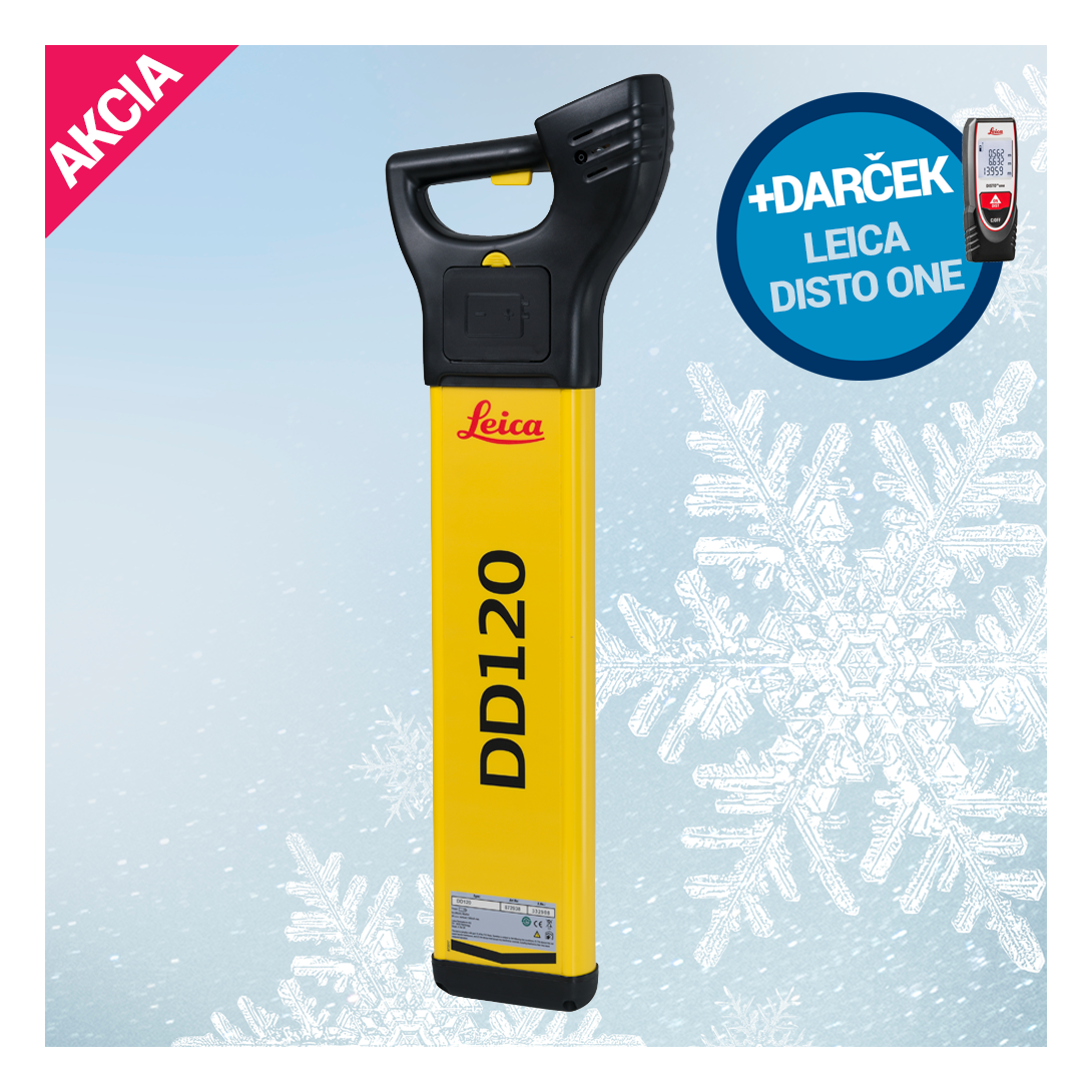 Leica DD120 vyhľadávač vedení + DISTO One diaľkomer - montana.sk